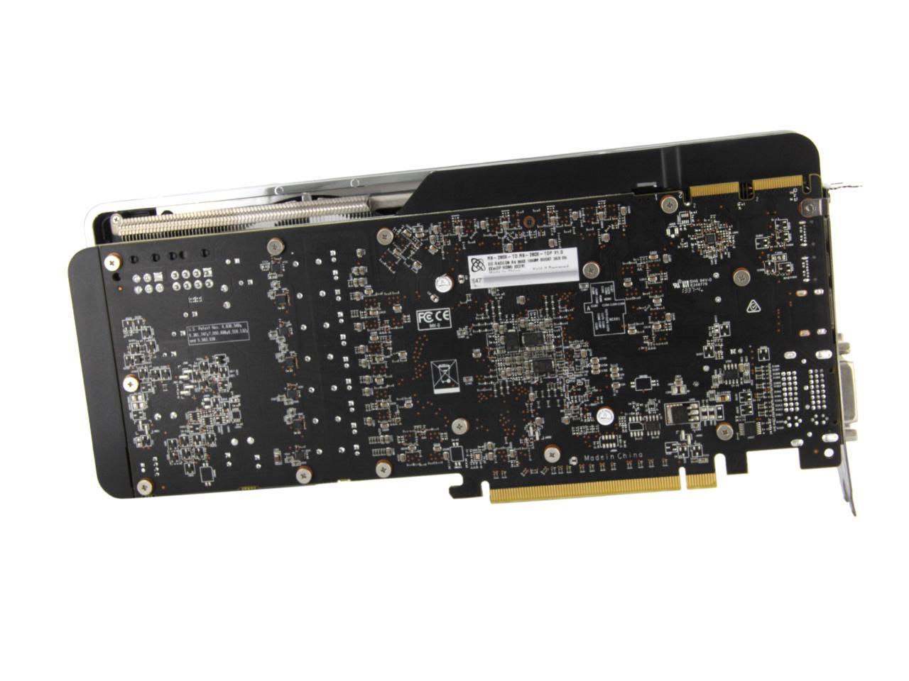 XFX Radeon R9 280X Double Dissipation Edition Video Card R9 280X TDFD