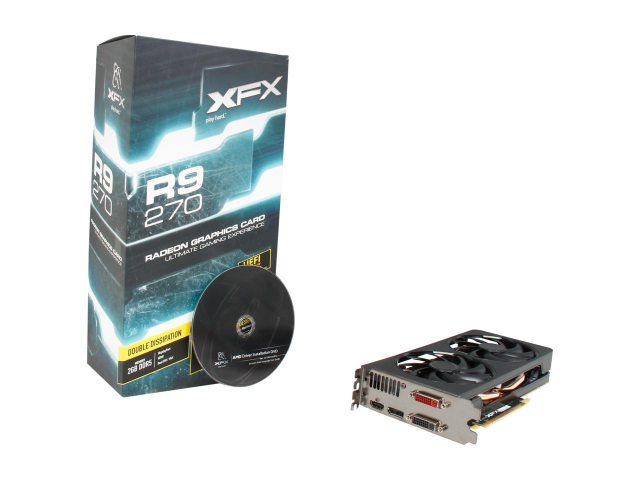 XFX Double D Radeon R9 270 Video Card R9-270A-CDFC - Newegg.com