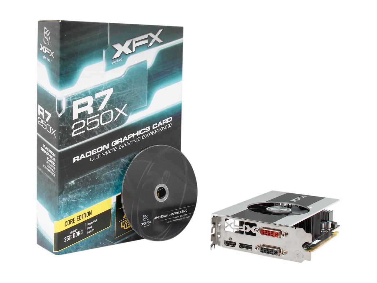 XFX Radeon R7 250X Core Edition Video Card R7-250X-CGF4 - Newegg.com