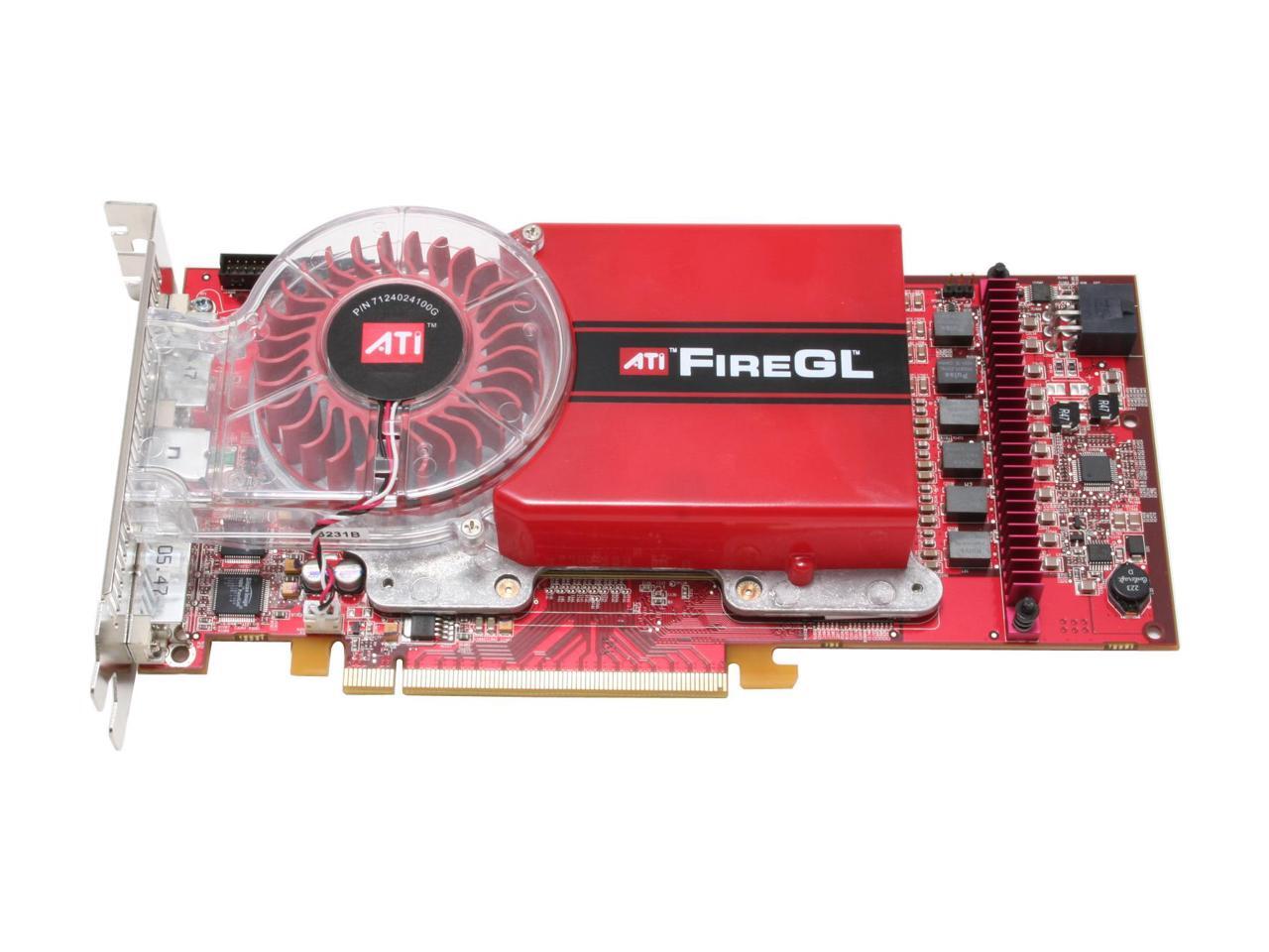 AMD FireGL V7350 100-505143 1GB 512-bit GDDR3 PCI Express x16 ...