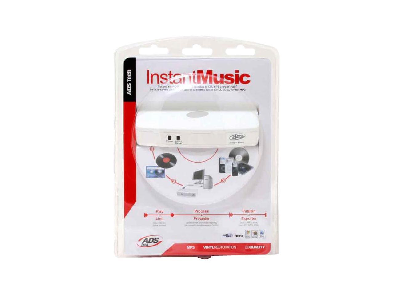 ADS Tech RDX-150-EF Instant Music USB Music Capture Box - Newegg.ca