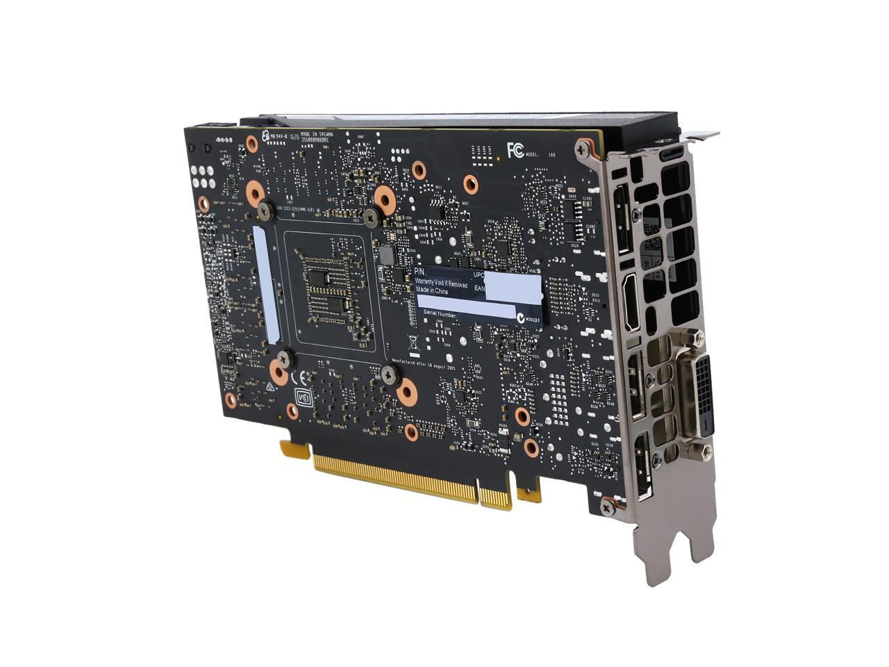 EVGA GeForce GTX 1060 GAMING, ACX 2.0 (Single Fan), 06G-P4-6161-KR, 6GB ...