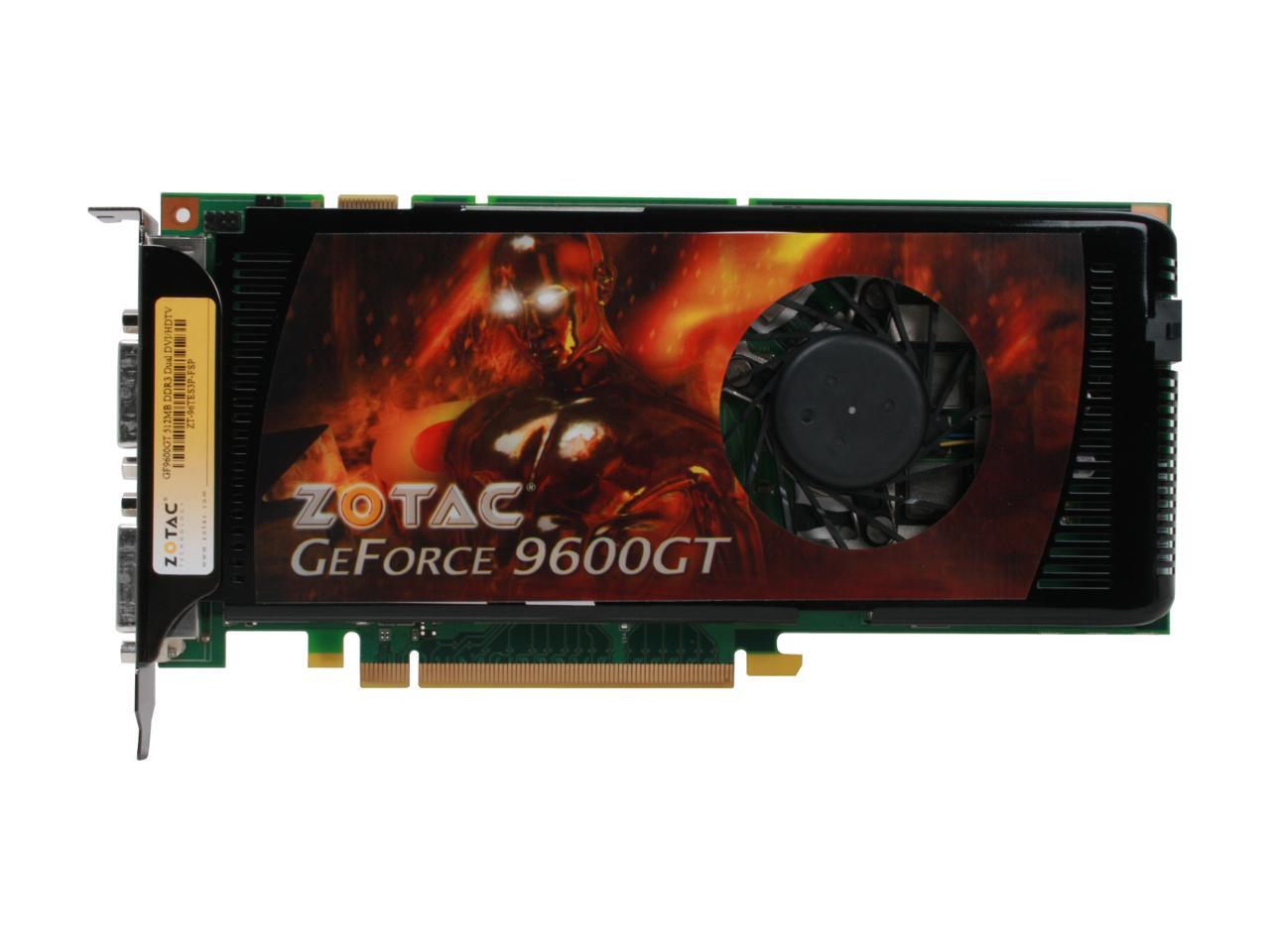ZOTAC GeForce 9600 GT Video Card ZT-96TES3P-FSP - Newegg.com
