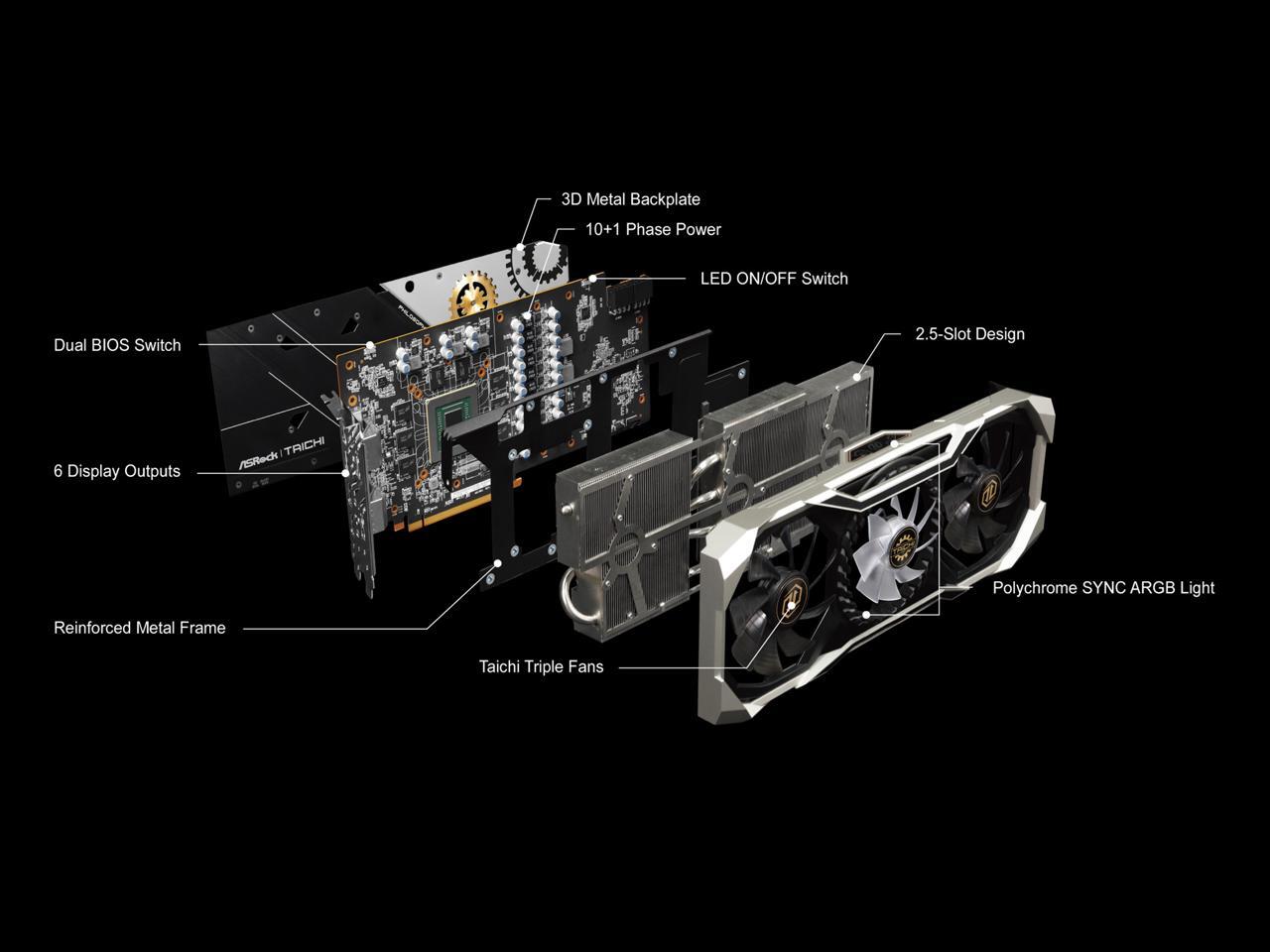 ASRock Radeon RX 5700 XT Video Card - Newegg.com