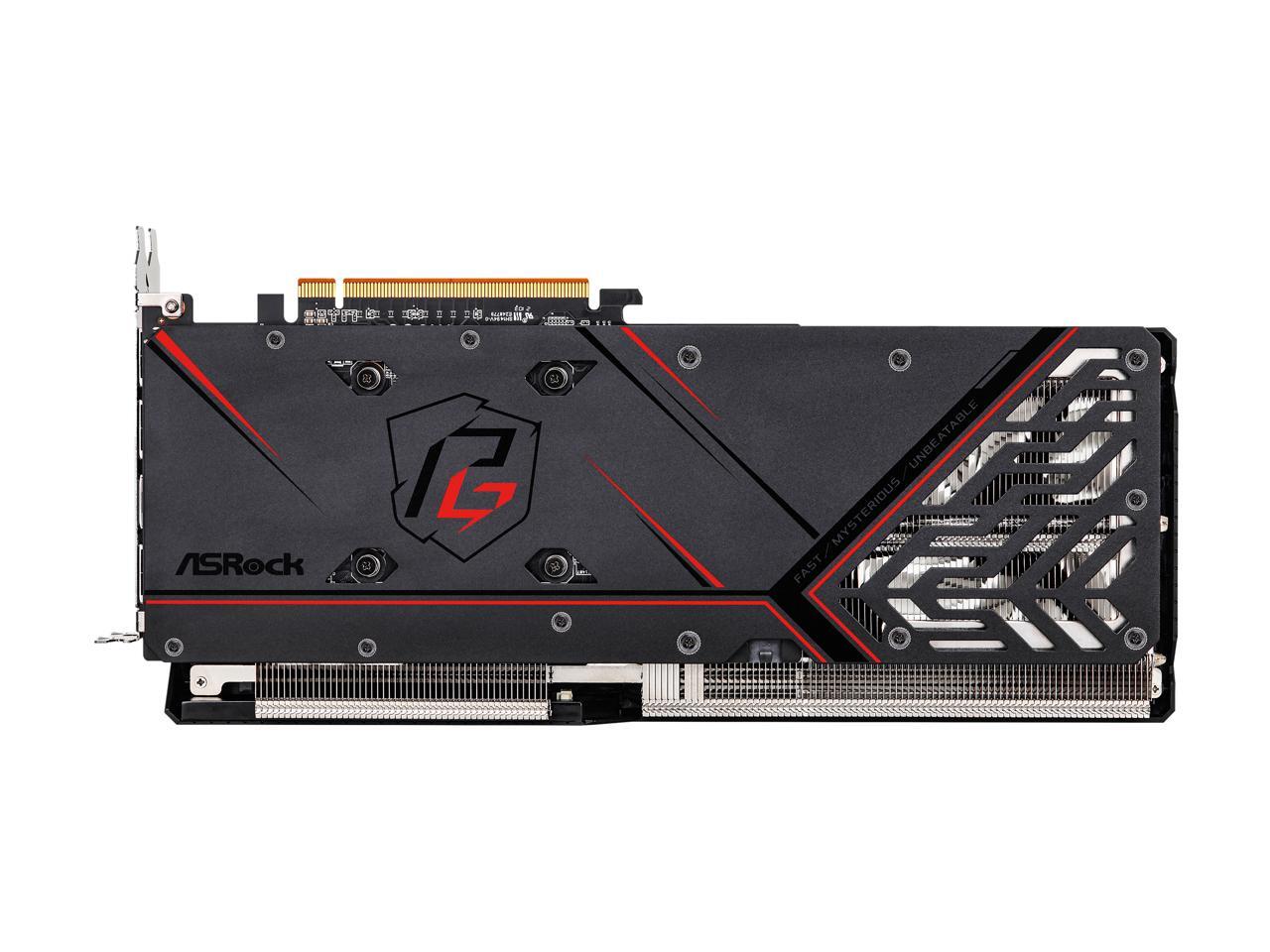 ASRock Phantom Gaming D Radeon RX 6600 XT Video Card RX6600XT PGD 8GO ...