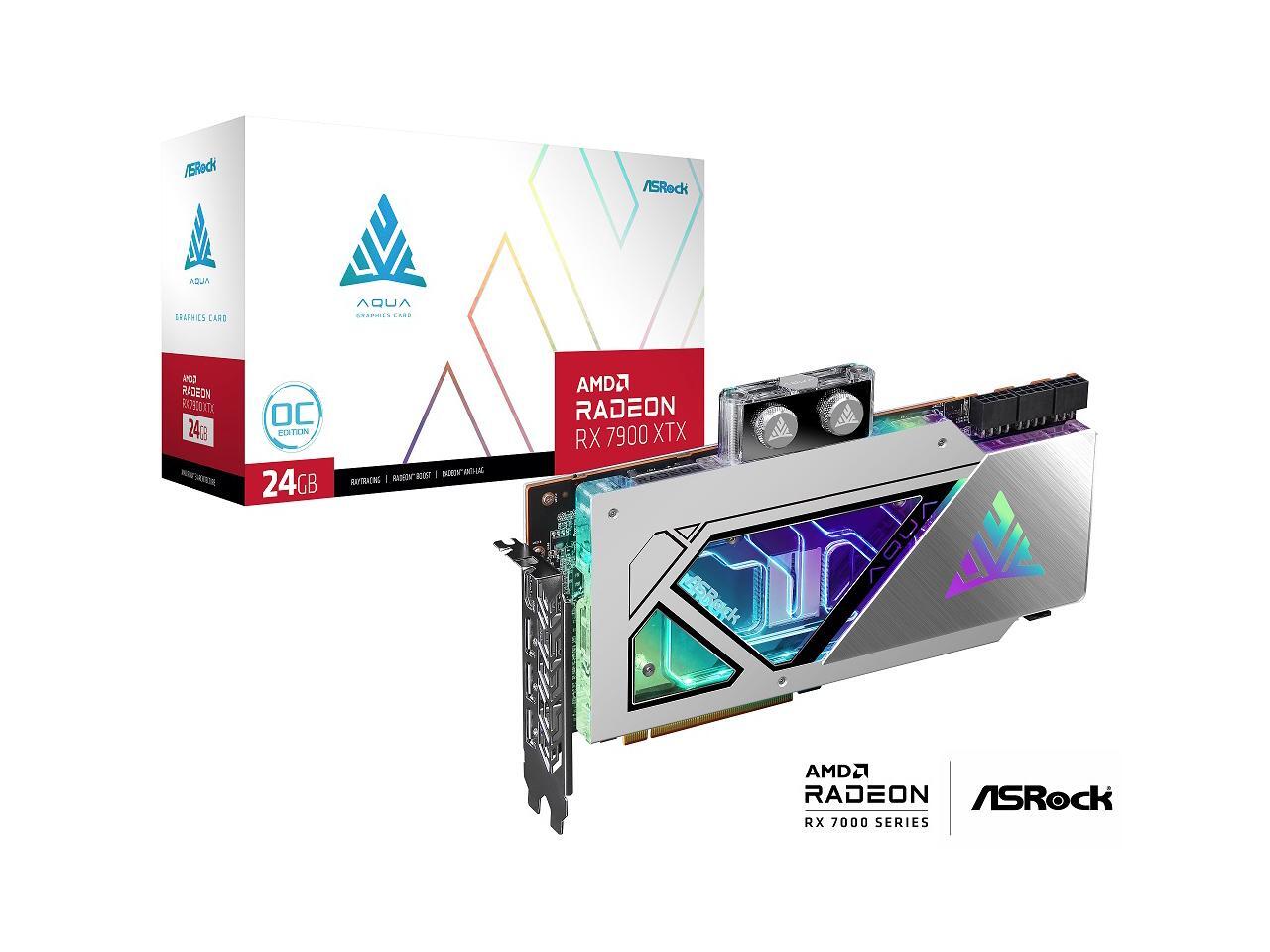 ASRock AQUA Radeon RX 7900 XTX Video Card RX7900XTX AQ 24GO - Newegg.ca