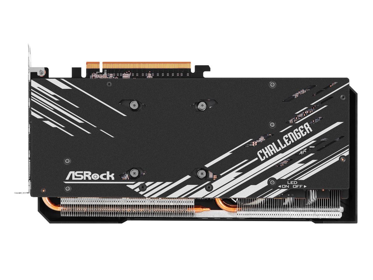 ASRock Challenger Radeon RX 7800 XT Video Card RX7800XT CL 16GO ...