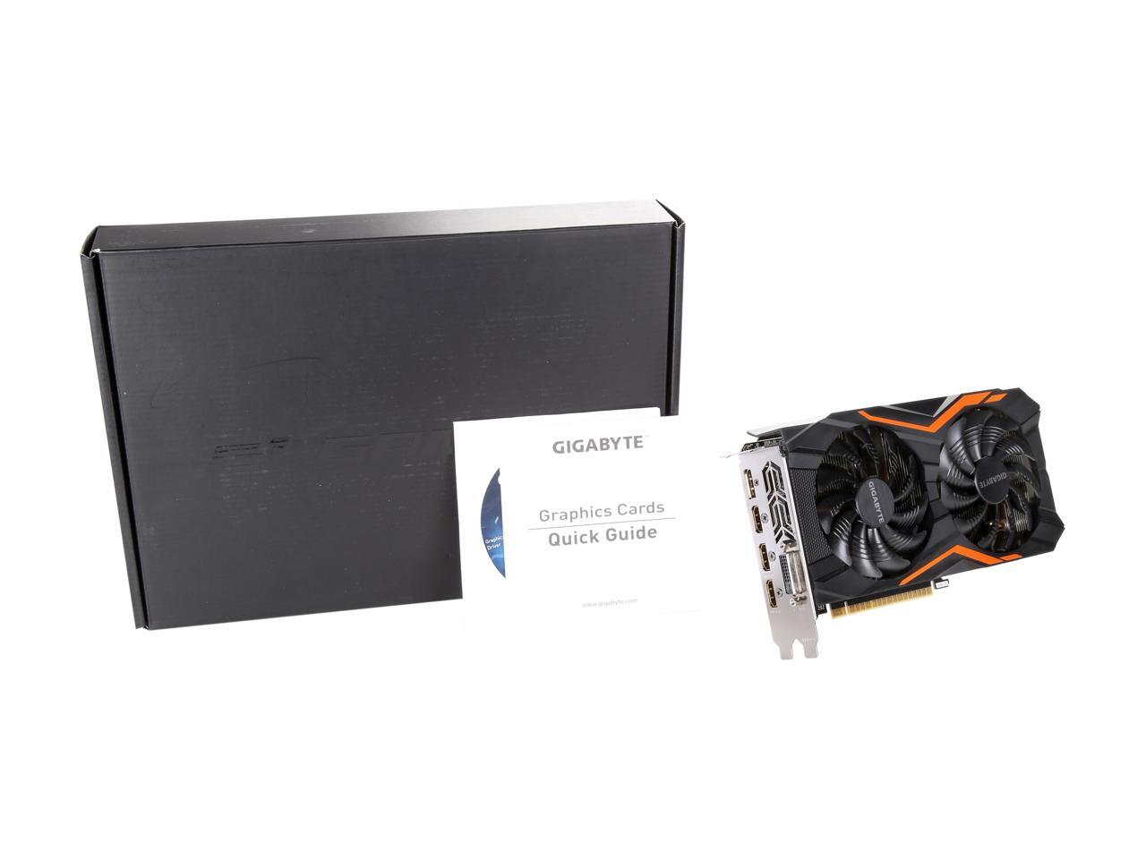 Open Box: GIGABYTE GeForce GTX 1050 Video Card GV-N1050G1 GAMING-2GD ...