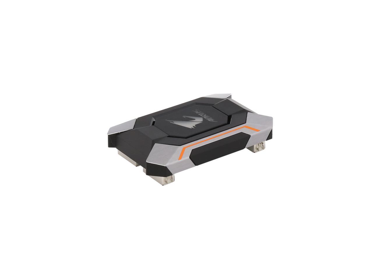GIGABYTE AORUS SLI HB bridge RGB (1 slot spacing) Model GC-A2WAYSLI RGB ...