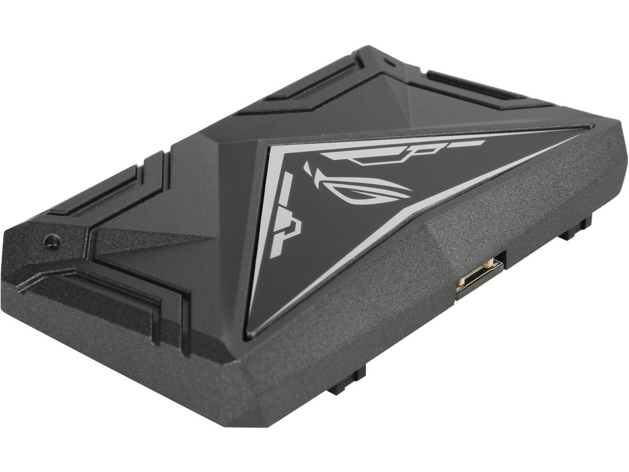 Open Box: ASUS ROG SLI High-Bandwidth Bridge with Aura Sync RGB, 3 Slot ...