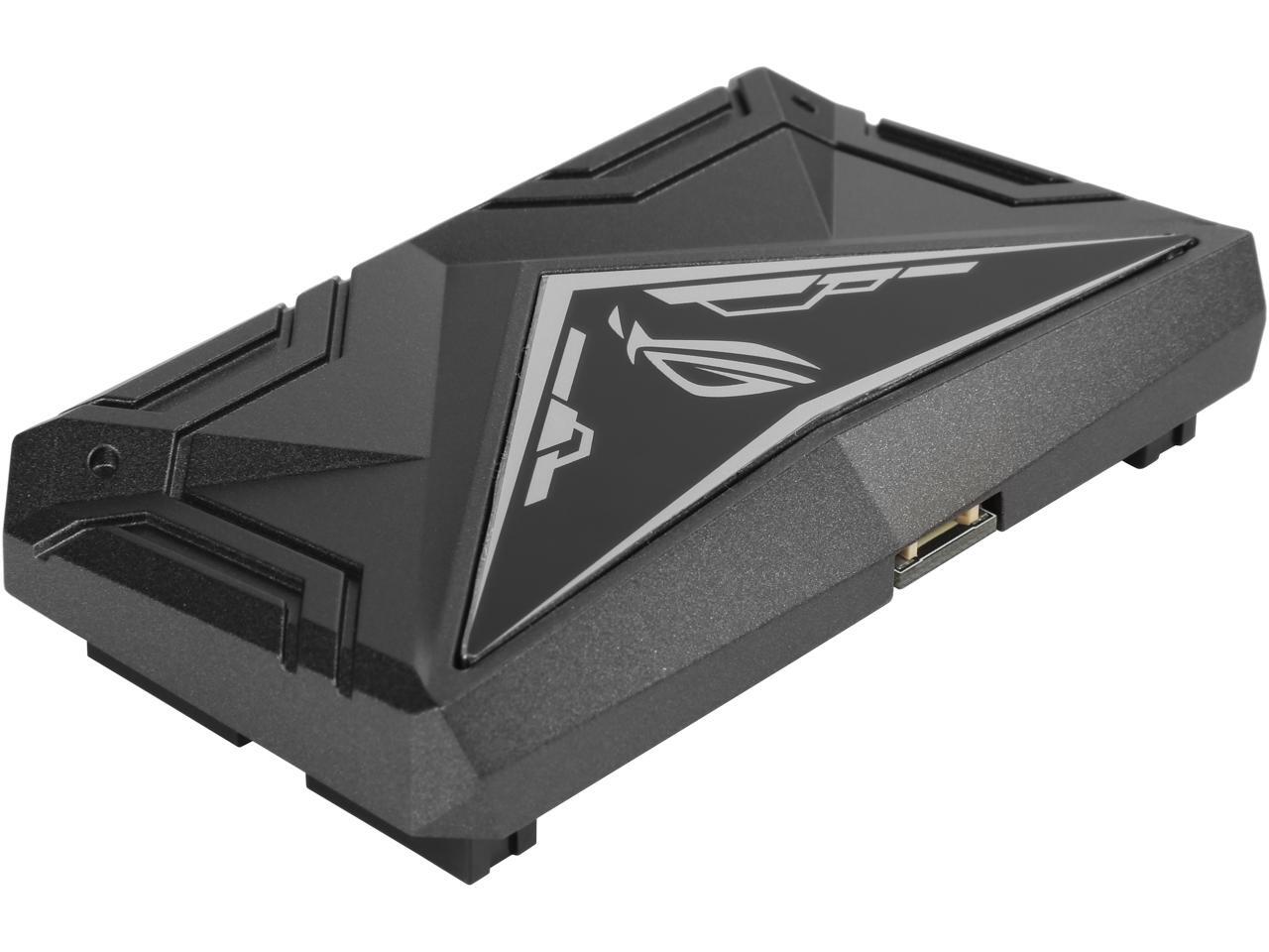 ASUS ROG SLI High-Bandwidth Bridge with Aura Sync RGB, 4 Slot (ROG-SLI ...