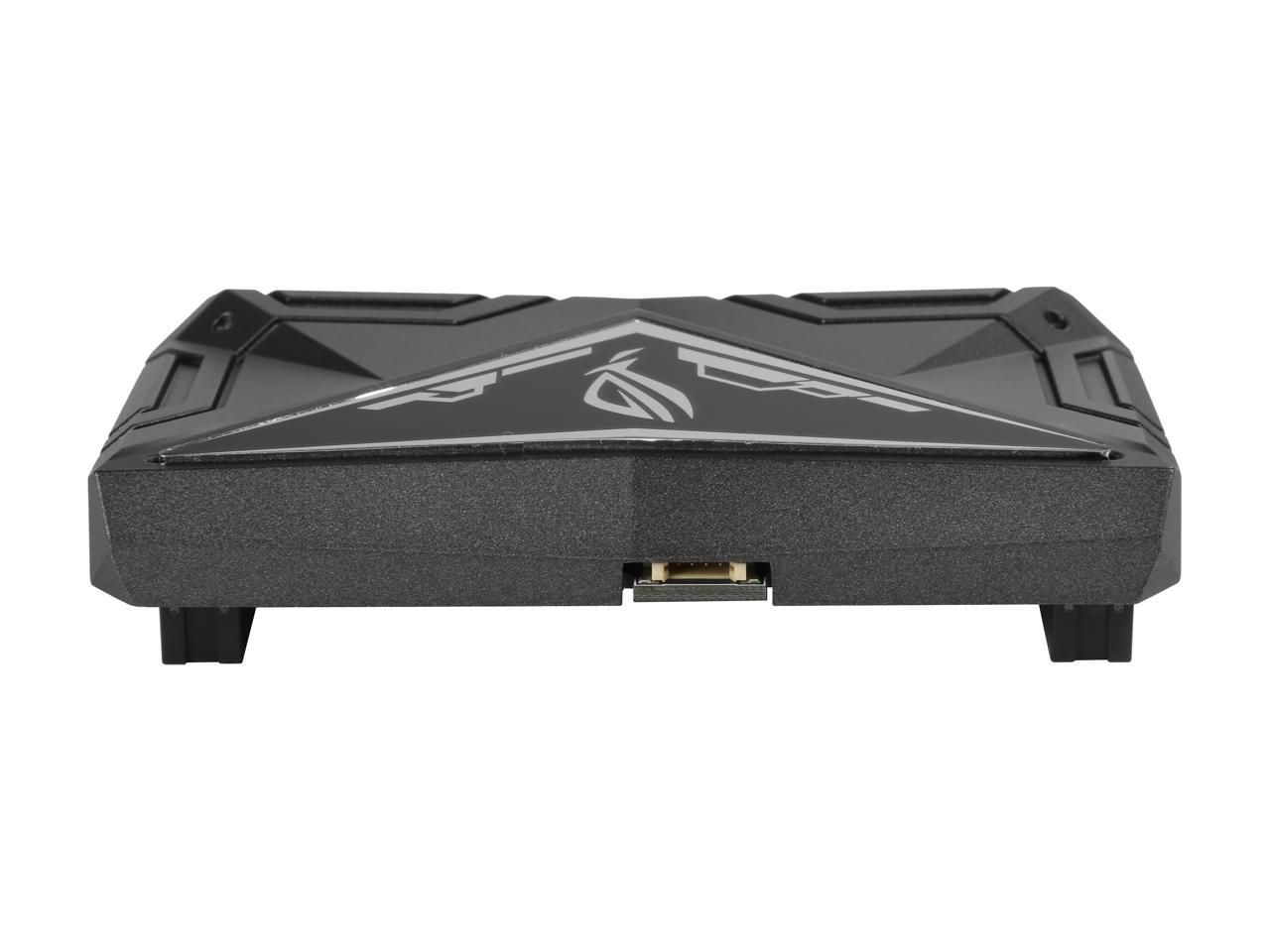 ASUS ROG SLI High-Bandwidth Bridge with Aura Sync RGB, 4 Slot (ROG-SLI-HB-BRIDGE-4SLOT) - Newegg.com