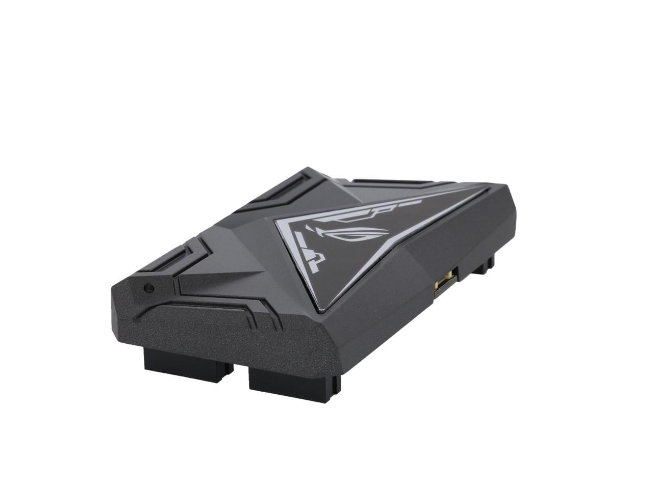 ASUS ROG SLI High-Bandwidth Bridge with Aura Sync RGB, 4 Slot (ROG-SLI-HB-BRIDGE-4SLOT) - Newegg.com