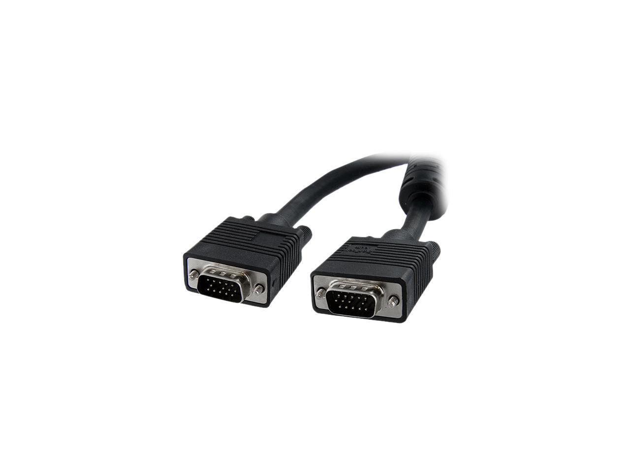 StarTech.com MXT101MMHQ3 3 ft. Coax High Resolution VGA Monitor Cable ...