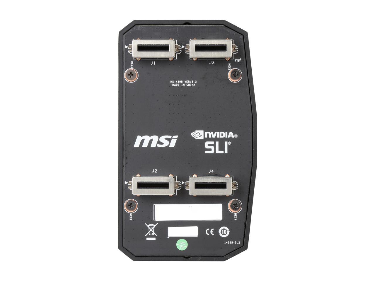 MSI SLI Bridge Model 2WAY SLI HB BRIDGE M - Newegg.com