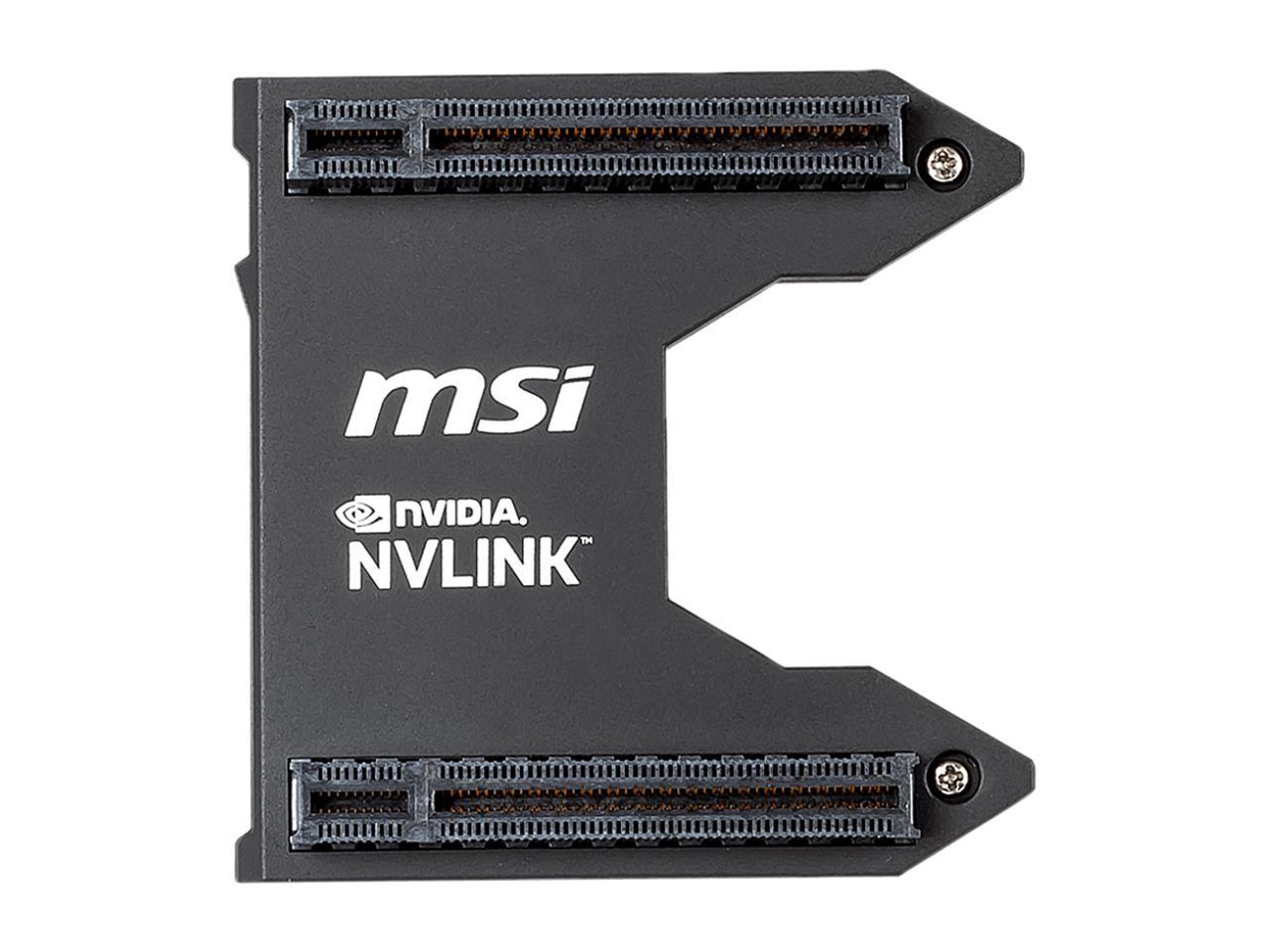 MSI GeForce RTX NVLink GPU BRIDGE - Newegg.com