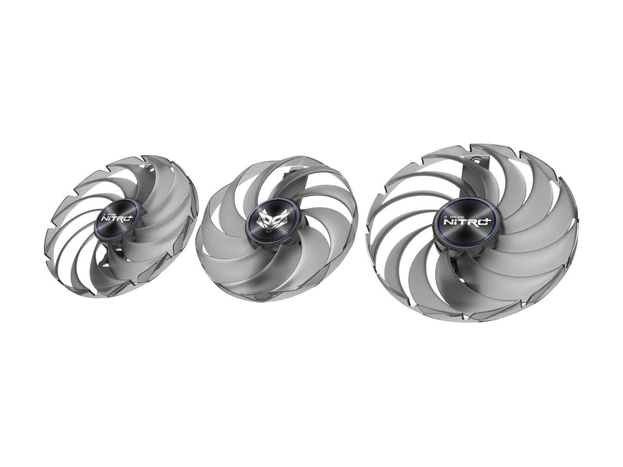 SAPPHIRE NITRO RX 6000 Series ARGB Fans (3 IN 1) Model 4N004-06-20G ...