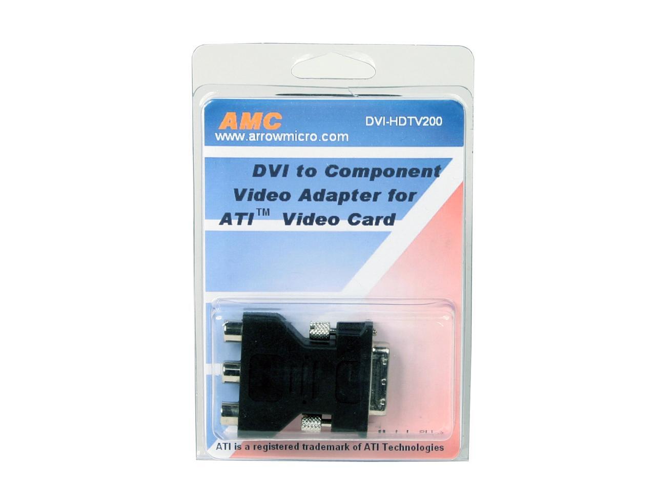 AMC DVI-HDTV200 DVI to Component Adapter - Newegg.com