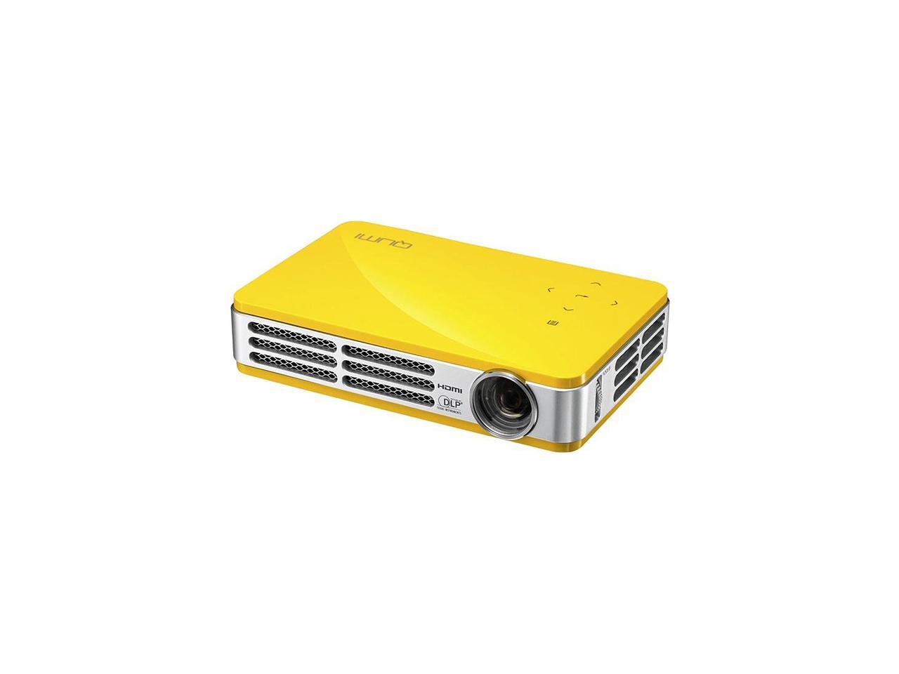 QUMI Q5 HD LED Pocket Projector - Yellow - Newegg.com