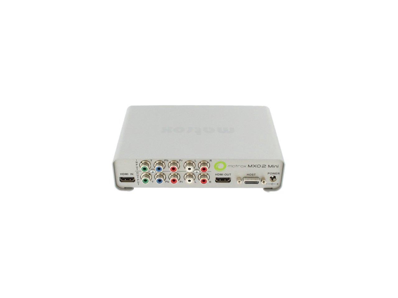 matrox MXO2 Mini Max HDMI and Analog I/O for Mac Pro and PC Desktop ...