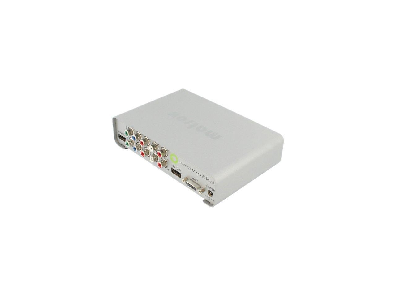 matrox MXO2 Mini Max HDMI and Analog I/O for Mac Pro and PC Desktop ...