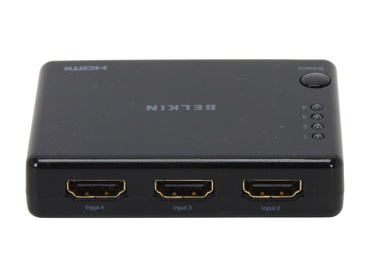 Belkin 4-to-1 Switch with Remote B2B090-C00 - Newegg.com