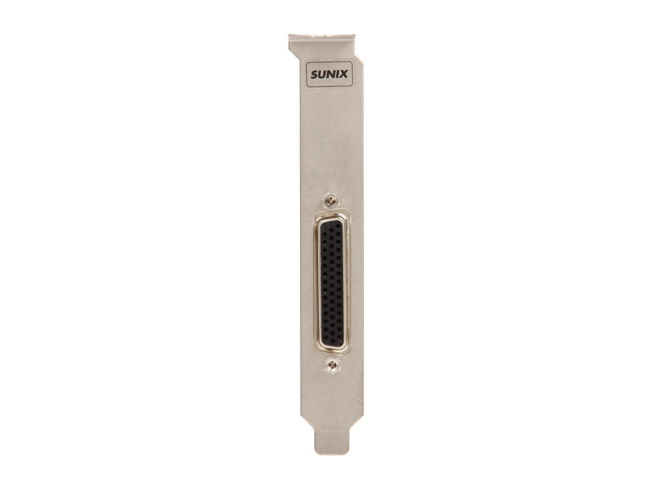 SUNIX 4-port RS-232 with Power Output & Cash Drawer interface & DC Jack ...