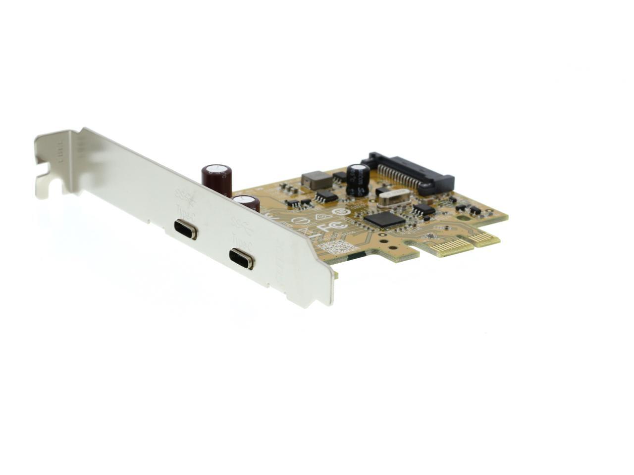 SUNIX USB2302C USB 3.0 SuperSpeed Dual-Port PCI Express Host Card with ...