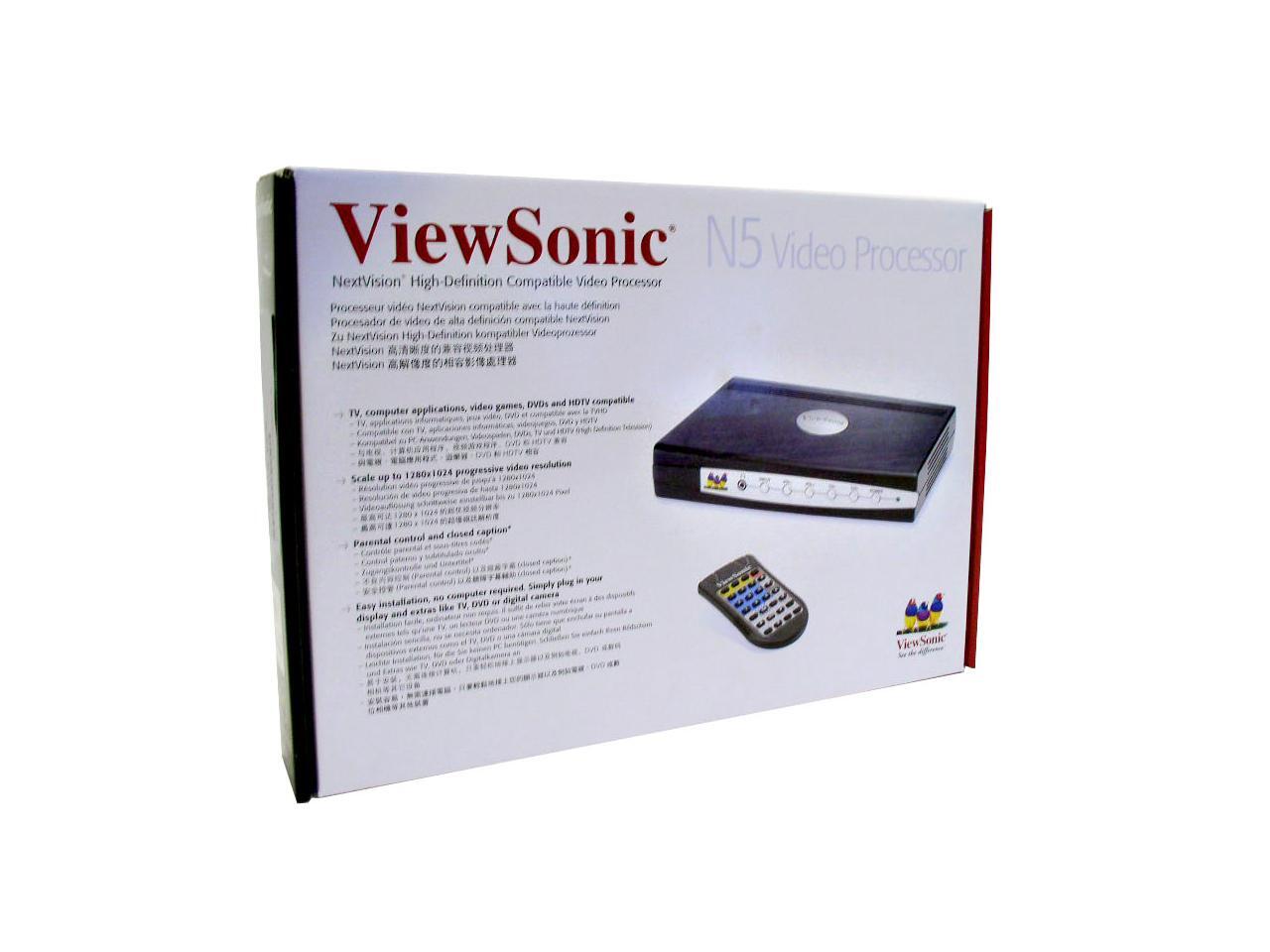 ViewSonic NextVision N5-2 TV Tuner Box, REMOTE - Newegg.com