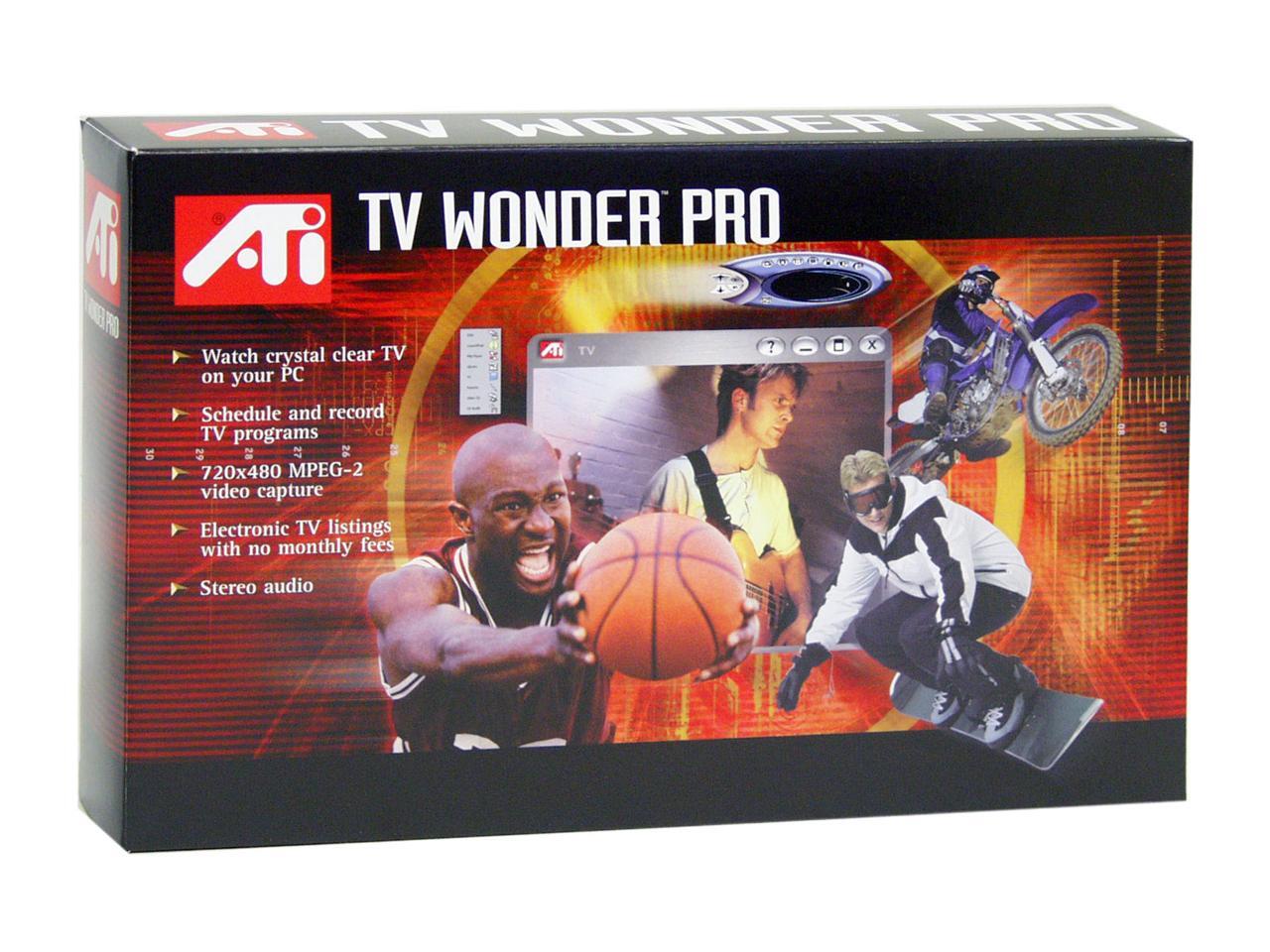 ATI TV Tuner Card TV WONDER PRO PCI PCI Interface - Newegg.com