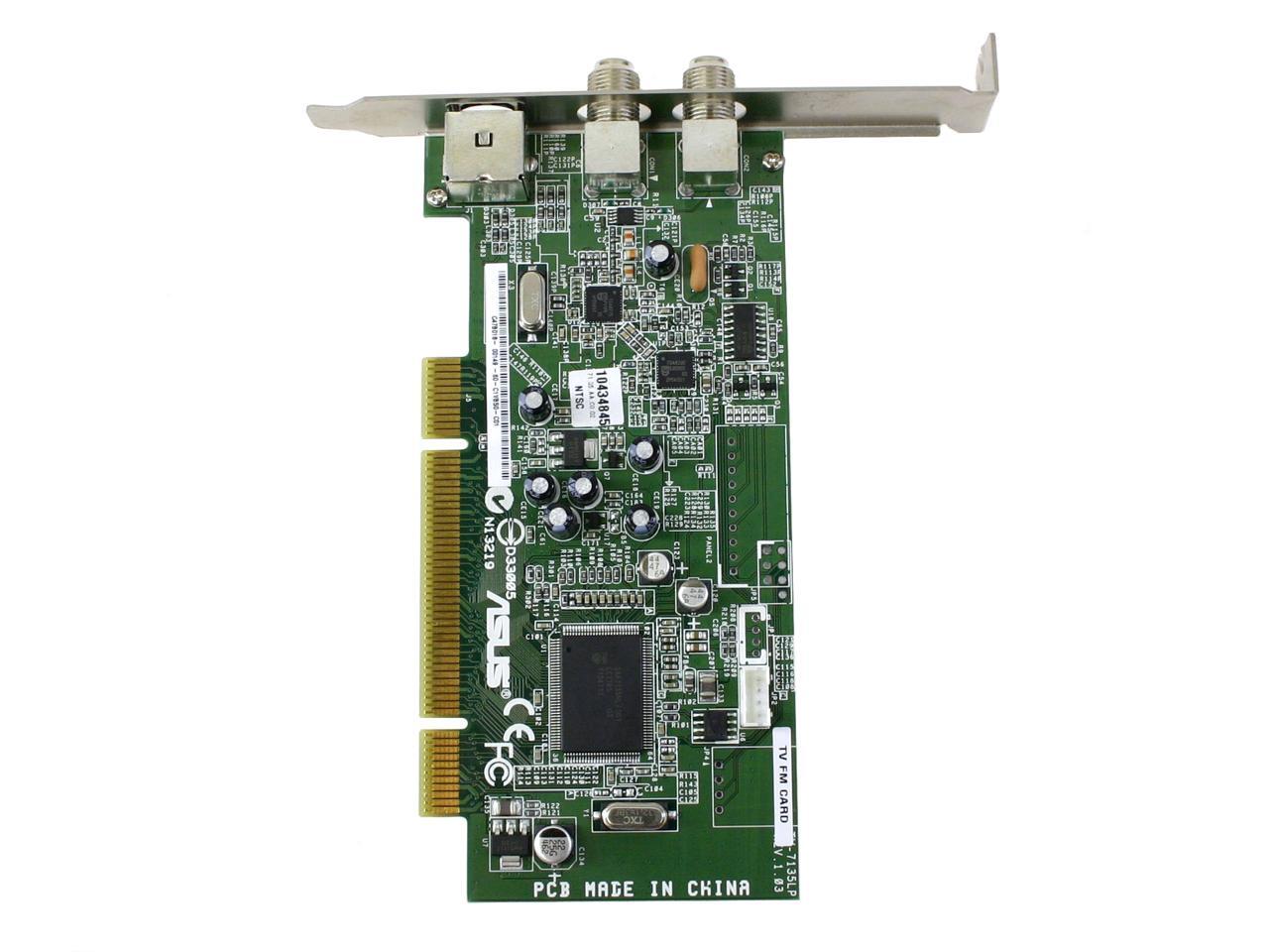 ASUS TV FM Card - 7135 PCI TV/FM Tuner Capture Card - Newegg.com