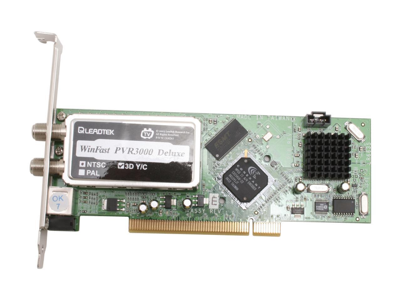 Leadtek WinFast PVR3000 Deluxe Video Device - Newegg.com