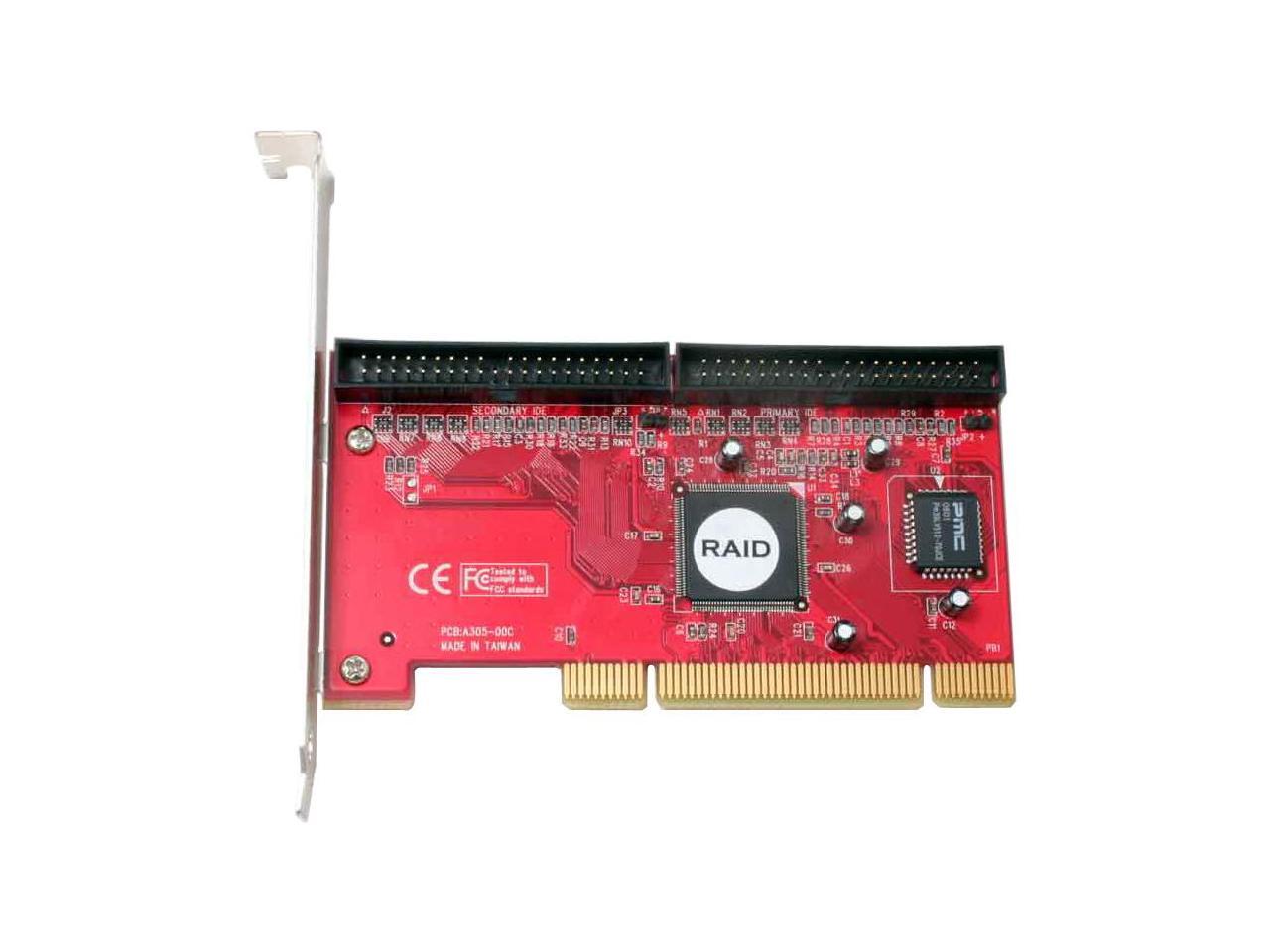 SABRENT SBT-RDIT PCI IDE Silicon Image RAID Host Controller Card ...