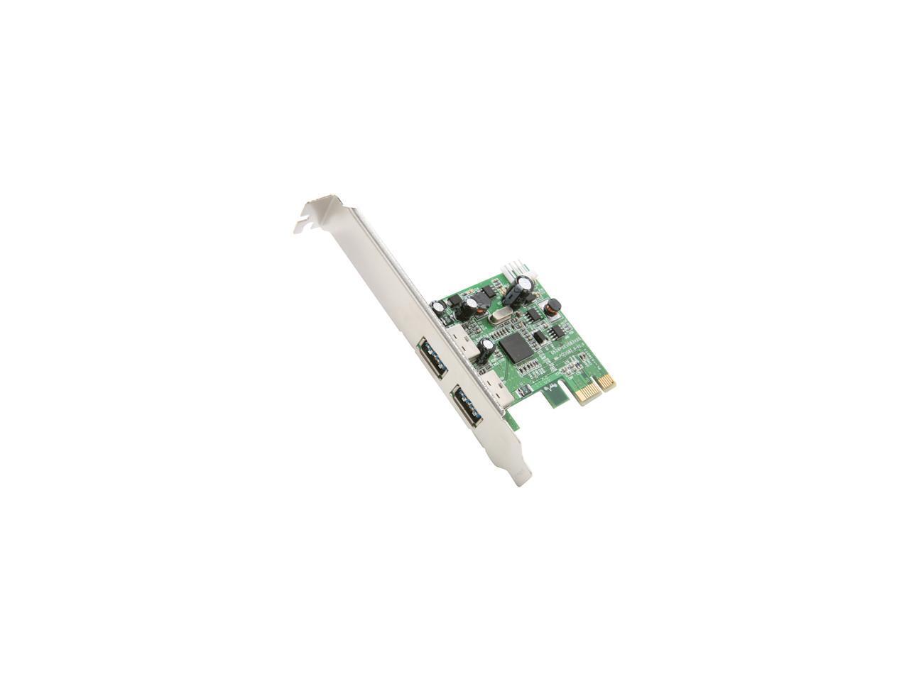 SYBA USB 3.0 SuperSpeed 2-port PCI-Express Controller Card NEC ...