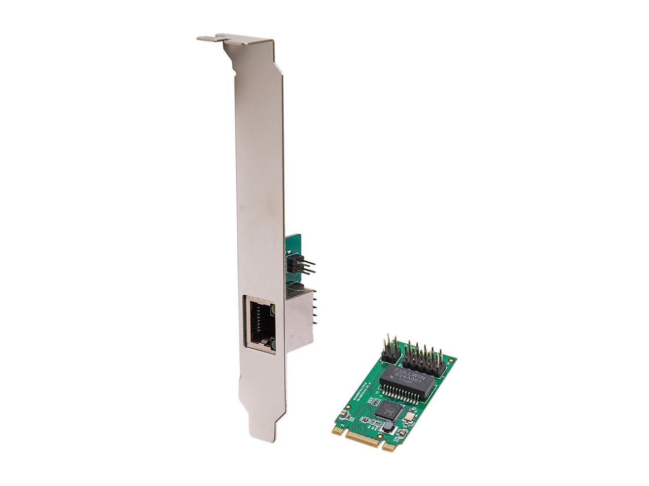 SYBA M.2 (B & M-Key) PCI-e interface Single Port Gigabit Ethernet ...