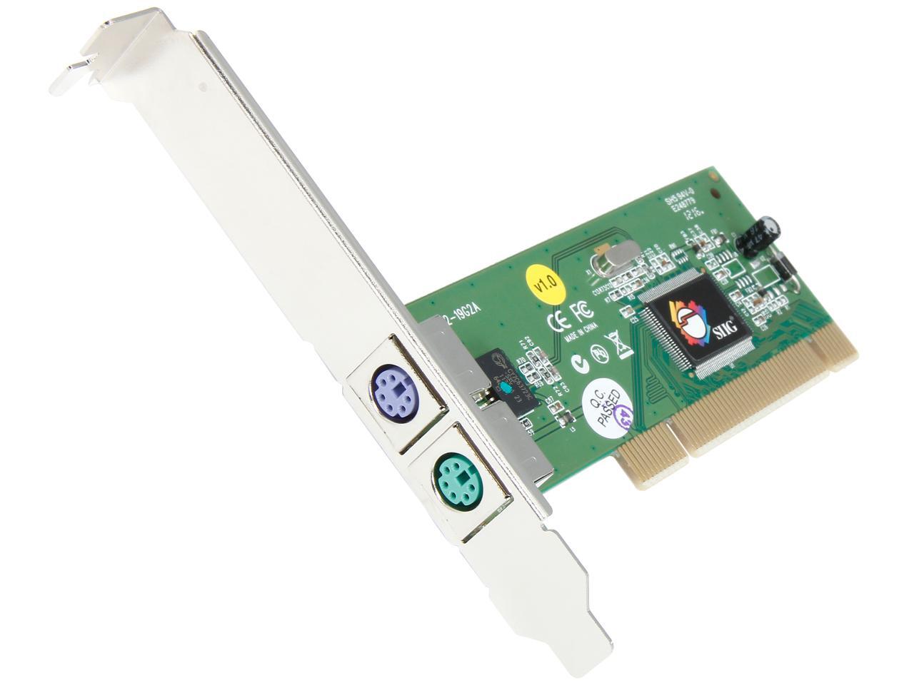 SIIG PCI to PS/2 Card Model JJ-PA0012-S1 - Newegg.com