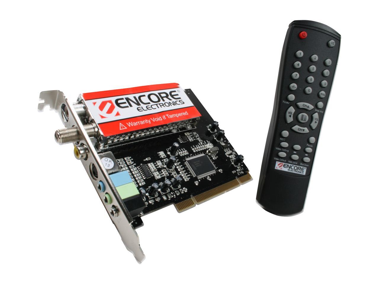 ENCORE Video Tuner & Capture Card ENLTV-FM PCI Interface - Newegg.com