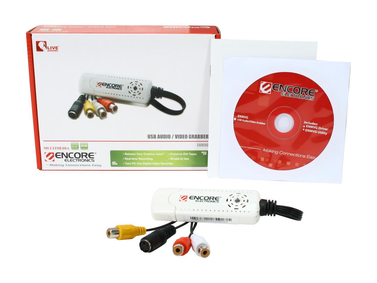ENCORE ENMVG USB Audio/Video Grabber - Newegg.com