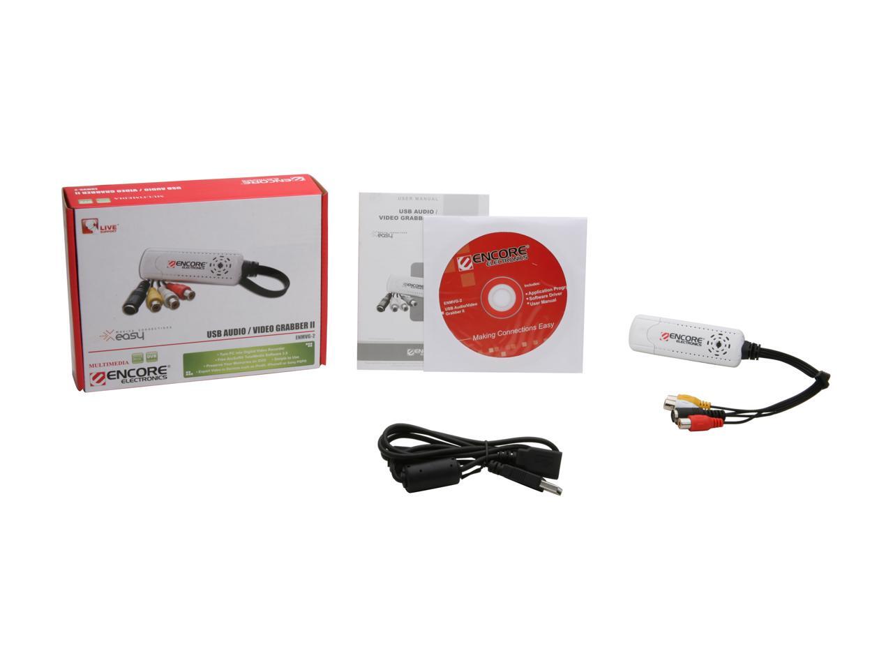 ENCORE ENMVG-2 USB Audio/Video Grabber - Newegg.com