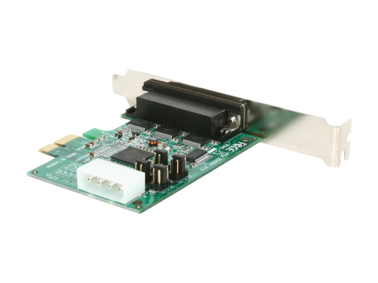 StarTech.com 4 Port Native PCI Express RS232 Serial Adapter Card with 16950 UART Model PEX4S952 ...