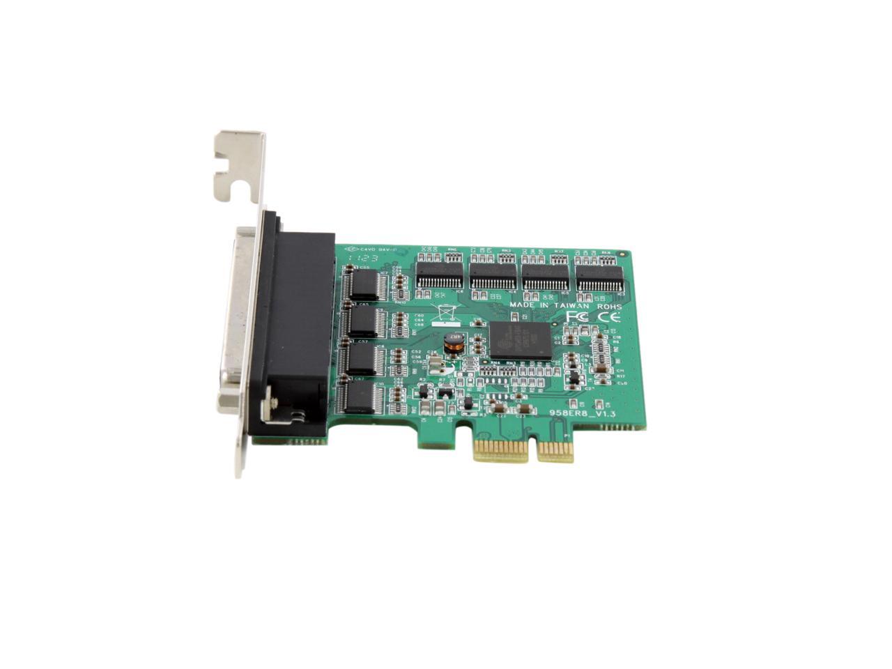 StarTech.com 8 Port Native PCI Express RS232 Serial Adapter Card with 16950 UART Model PEX8S952 ...