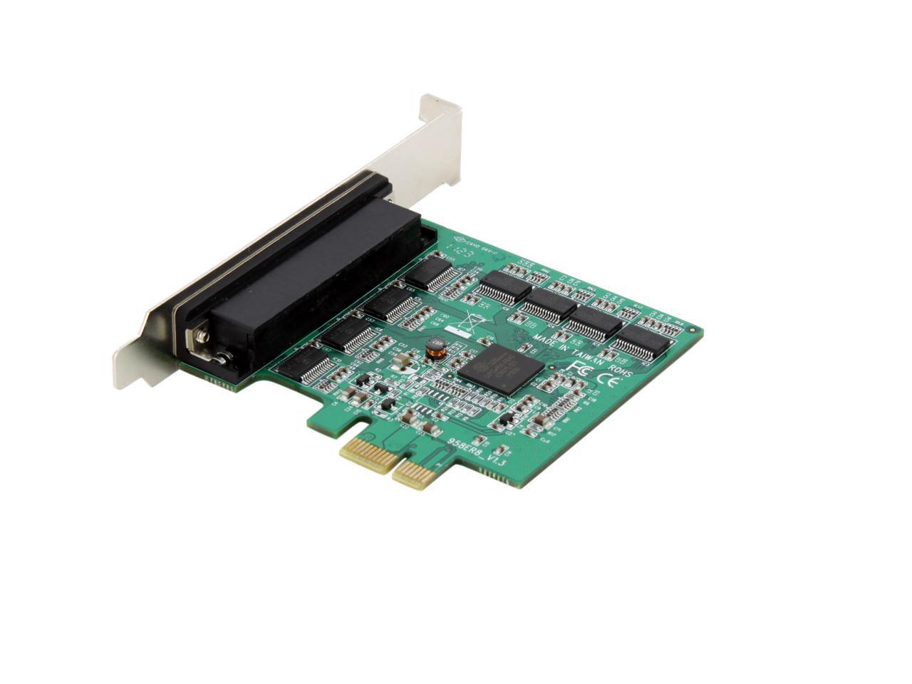 StarTech.com 8 Port Native PCI Express RS232 Serial Adapter Card with 16950 UART Model PEX8S952 ...