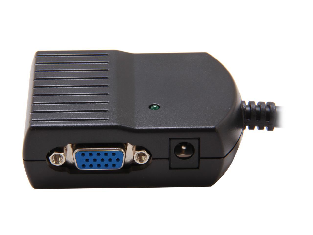 StarTech.com ST122LEA 2 Port VGA Video Splitter with Audio - USB ...