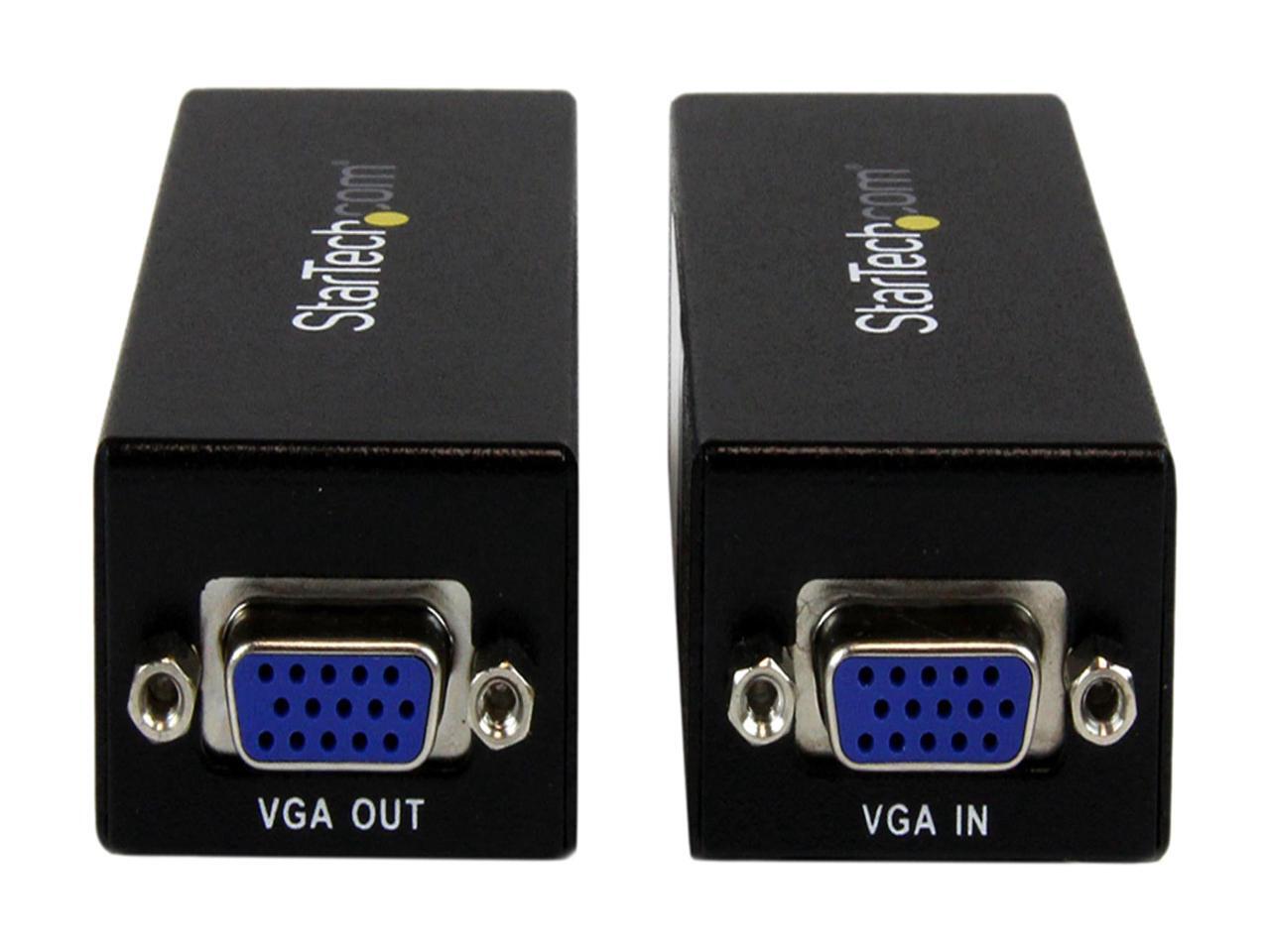 StarTech.com ST121UTPEP VGA to Cat 5 Monitor Extender Kit (250ft/80m ...