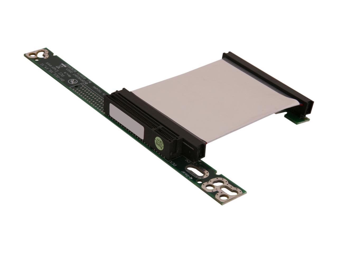 StarTech.com PCI Express Riser Card x8 Left Slot Adapter 1U with ...