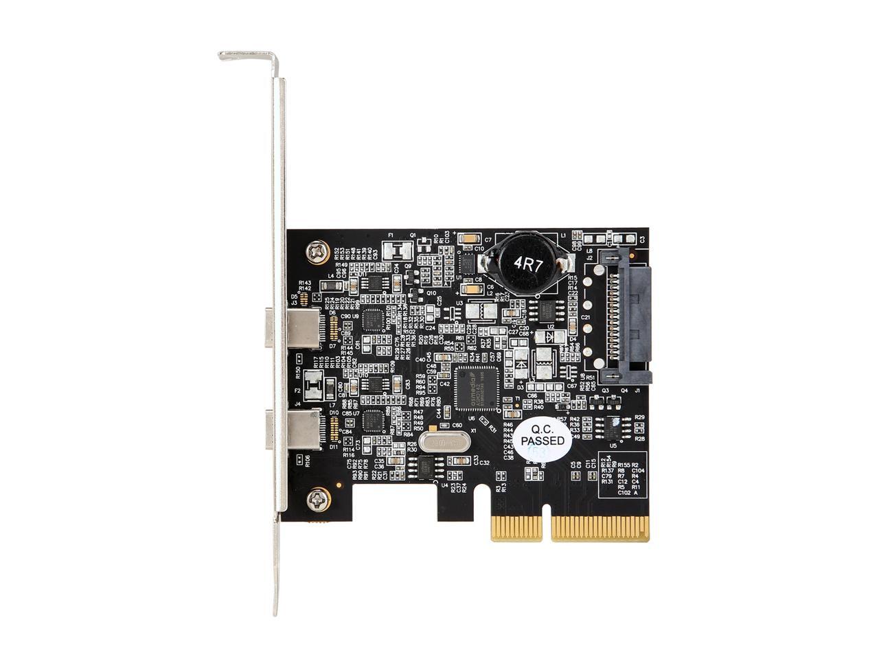 StarTech PEXUSB312C2 StarTech.com Dual Port USB-C Card – 2x USB-C – USB ...