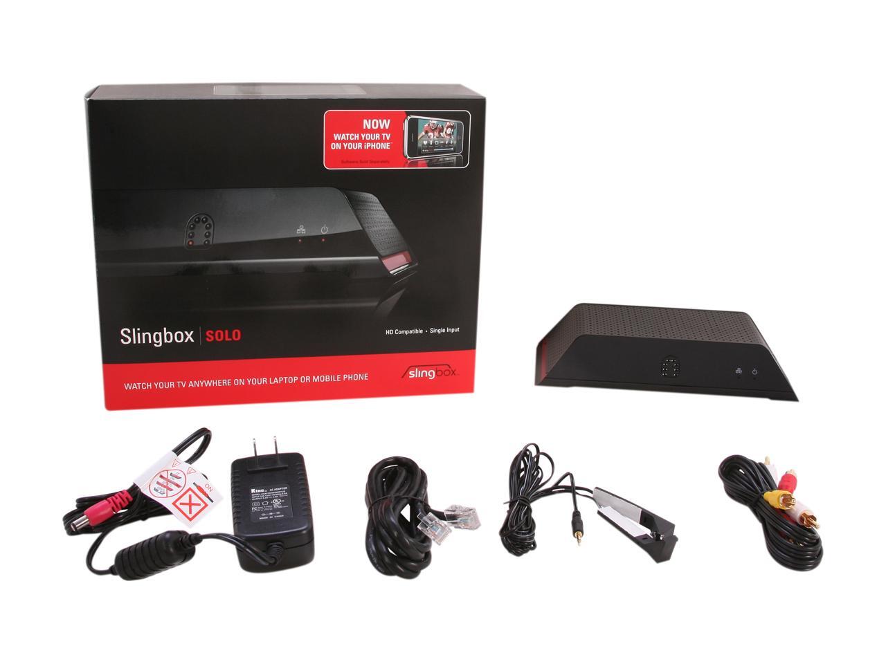 Sling Media SLINGBOX SOLO Digital Set-Top Box - Watch Your TV Anywhere ...