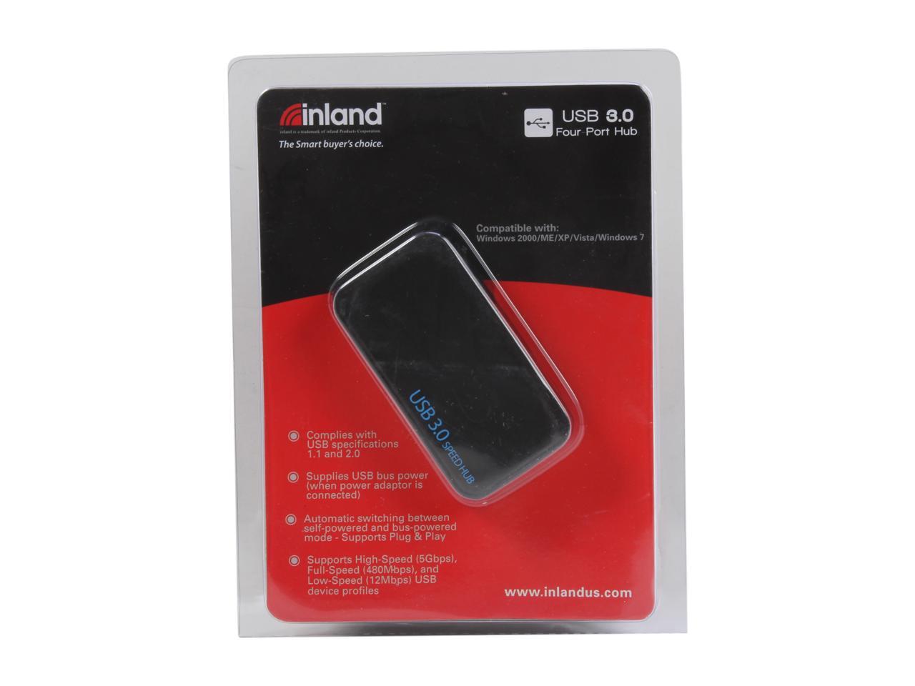 inland ProHT USB 3.0 four Port Hub - Newegg.com