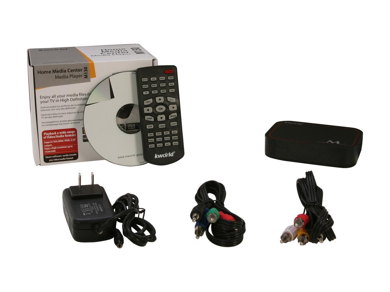 KWorld M130 Media Player - Enjoy All Your Media Files on Your TV in ...