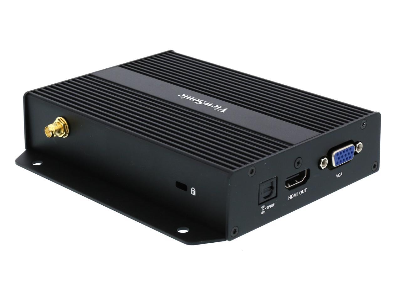 ViewSonic NMP580-W 1080p 16GB Wireless Network Digital Signage Media ...